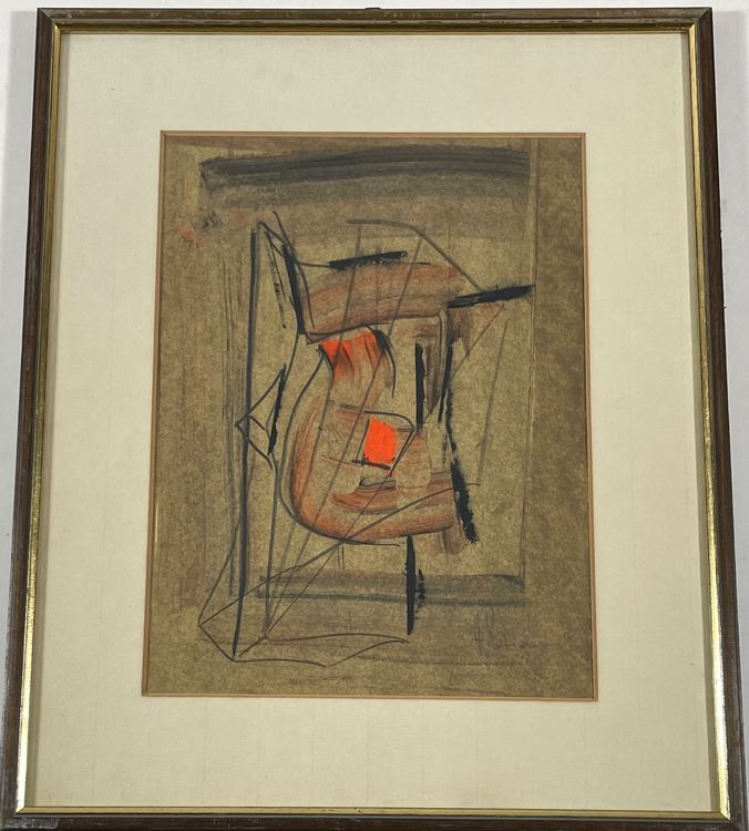 Abstrakte Mischtechnik unleserlich Signiert (Gebraucht) in Root für CHF 15 – mit Lieferung auf ...