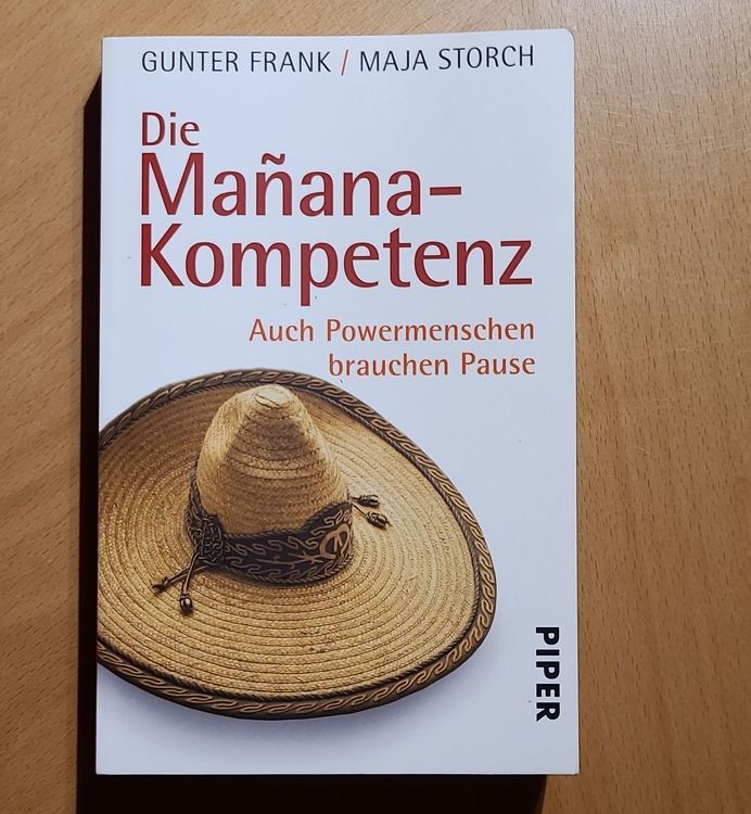 Buch von Gunter Frank/Maja Storch "Die Mañana-Kompetenz" (Gebraucht) in ...
