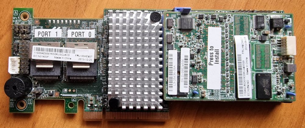 IBM SERVER RAID ECN31403F Controller + 1GB CASH CARD | Kaufen auf Ricardo