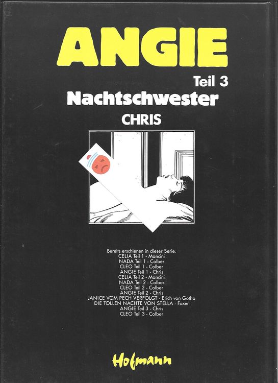 Chris, Angie Nachtschwester, T3 Comics für Erwachsene, 1990 | Kaufen ...