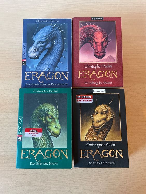 Eragon Tetralogie - Christopher Paolini (alle 4 Bänder) | Kaufen auf Ricardo