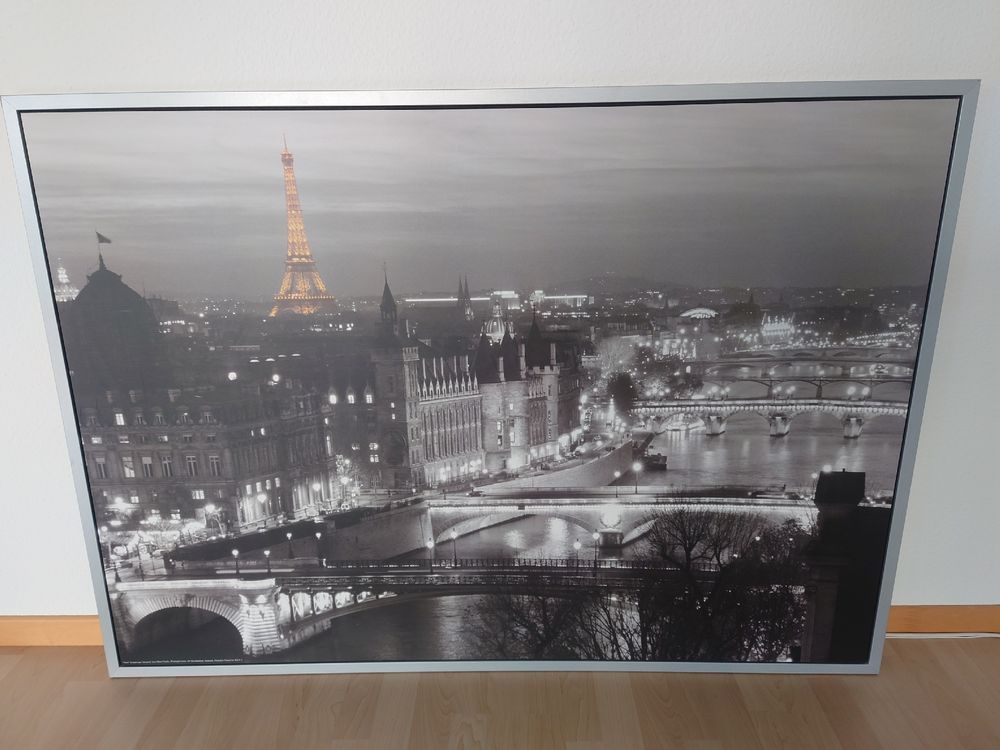 Paris mit Eiffelturm & Seine - Ikea VILSHULT 140x100x3cm (Gebraucht) in Zürich für CHF 11 – nur ...