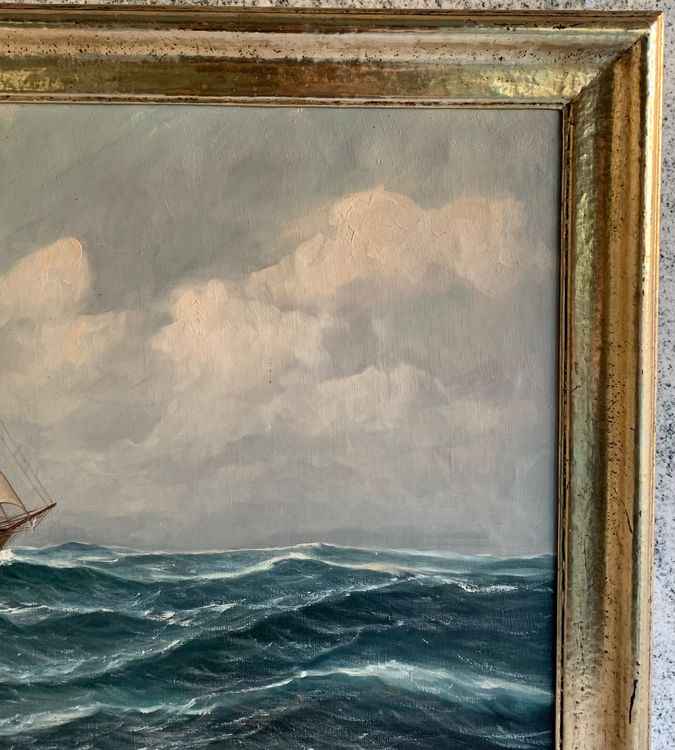 Alfred Gabali 1886-1963)Meer Szene Gemälde | Kaufen auf Ricardo