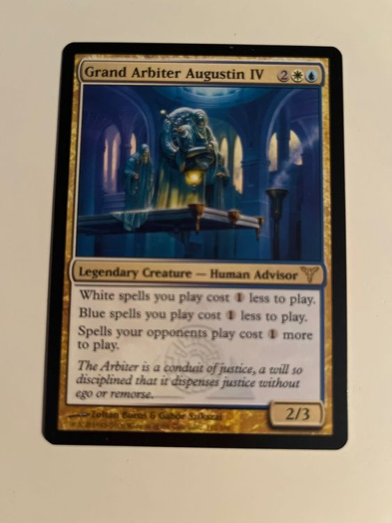 1 x Grand Arbiter Augustin IV - Magic: The Gathering - MtG (Gebraucht ...