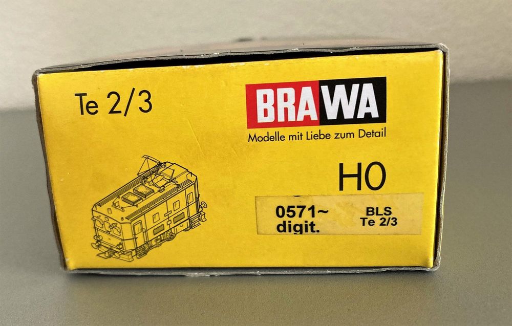 BRAWA 0571 / BLS Te 2/3 Rangiertraktor Digital in OVP (D'occasion) à ...
