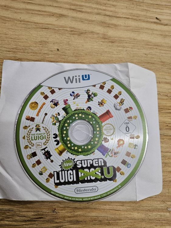 Super Luigi U - Nintendo Wii U - Top Zustand! Selten! (Gebraucht) in St ...
