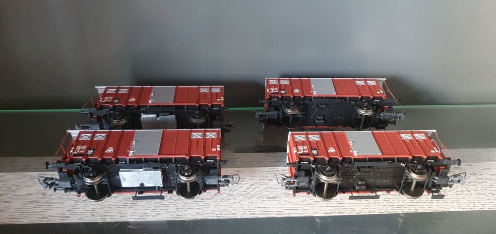 ROCO:AC: 4 X SBB K3 GÜTERWAGEN BRAUN | Kaufen auf Ricardo