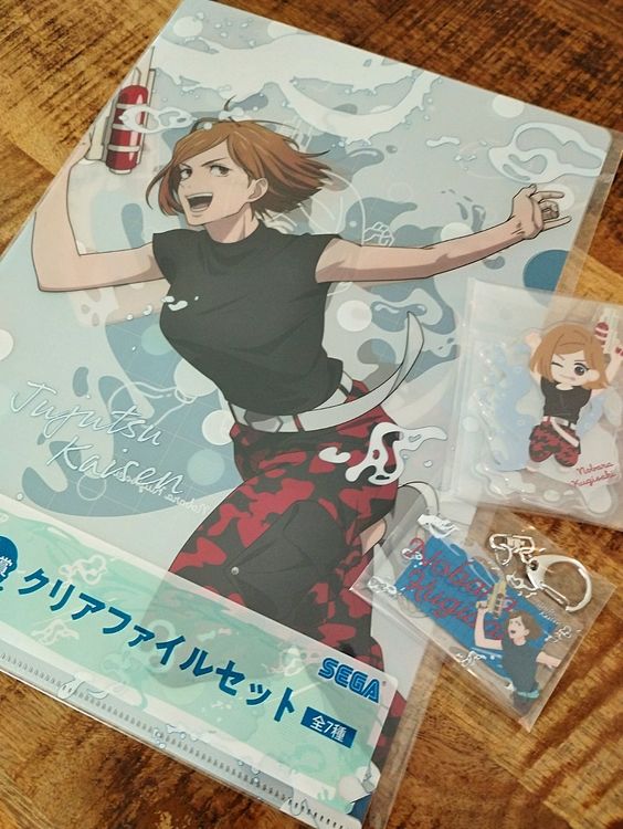 Jujutsu Kaisen Nobara Kugisaki lot de 3 objets Battle Splash (Neu und originalverpackt) in St ...