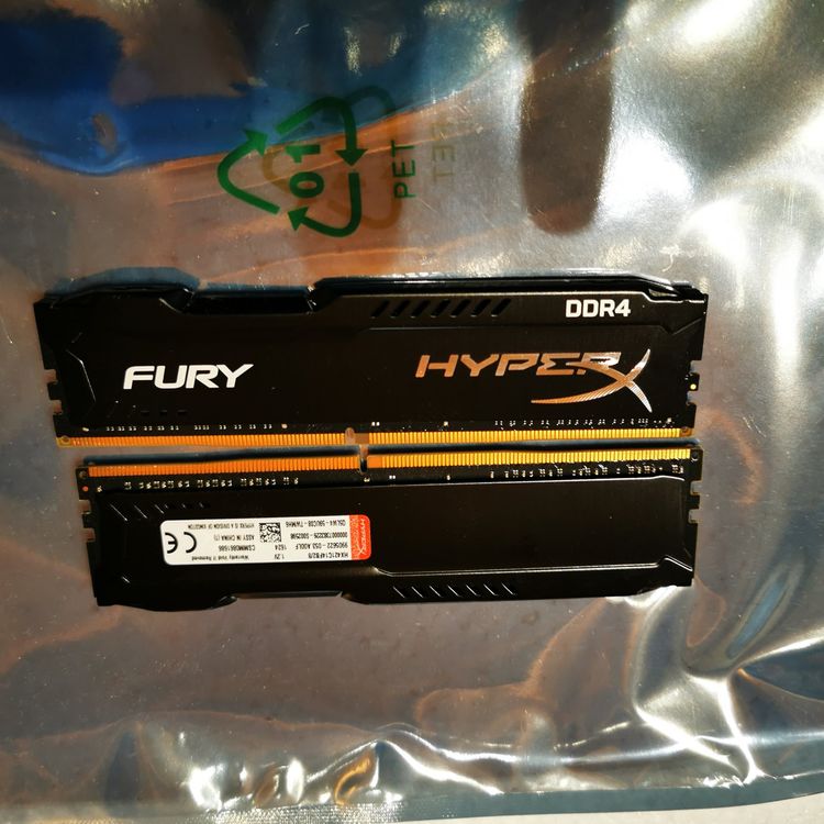 2 mal 8 GB DDR4 HyperX RAM (Gebraucht) in Dürrenroth für CHF 17 – mit ...