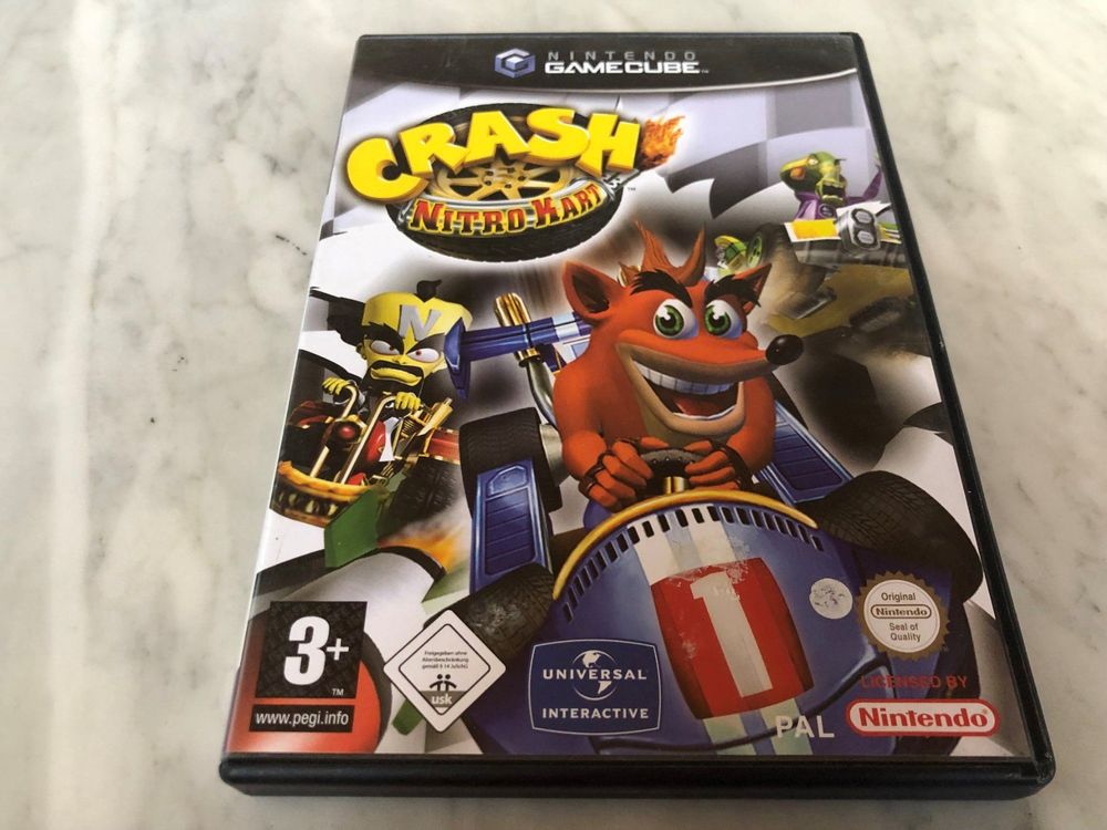 CRASH NITRO KART SPIEL FÜR NINTENDO GAMECUBE (Gebraucht) in hägendorf ...