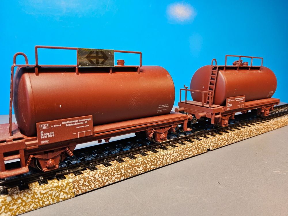 2 x Märklin __ SBB Oelwehrwagen __ Spur H0 (Gebraucht) in Uerikon für CHF 15 – mit Lieferung auf ...
