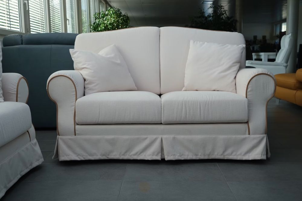 Sofa Rigo 3er Sitzsofa und 2er Sitzsofa beige (Neu (gemäss Beschreibung ...