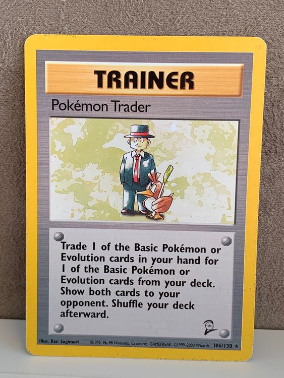 Pokémon Trader Rare ENG Base Set 2 Pokemon 106/130 | Kaufen auf Ricardo