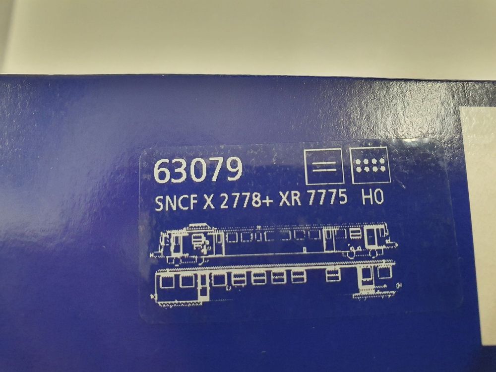 Roco 63079 SNCF RGP X2778 und XR7775 TEE-Version (Neu (gemäss ...