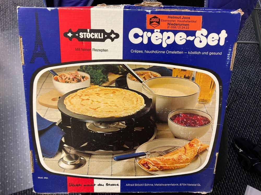 Crepe-Set Stöckli | Kaufen auf Ricardo