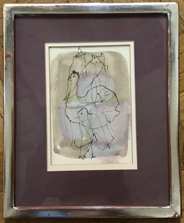 Sehr Interessante Mischtecknik Unleserlich Signiert (Gebraucht) in Root für CHF 10 – mit ...