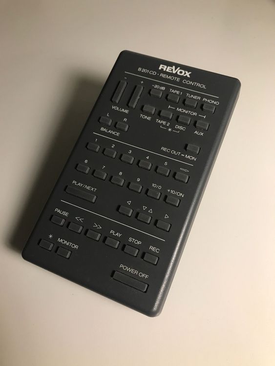 Revox B201 CD Remote Control | Kaufen auf Ricardo