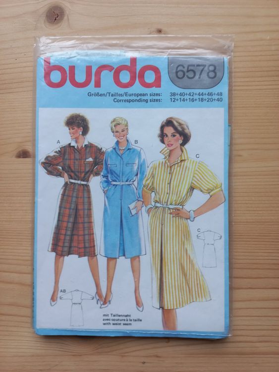 Burda Schnittmuster 6578, Kleid (Gebraucht) in Büttikon AG für CHF 3 ...