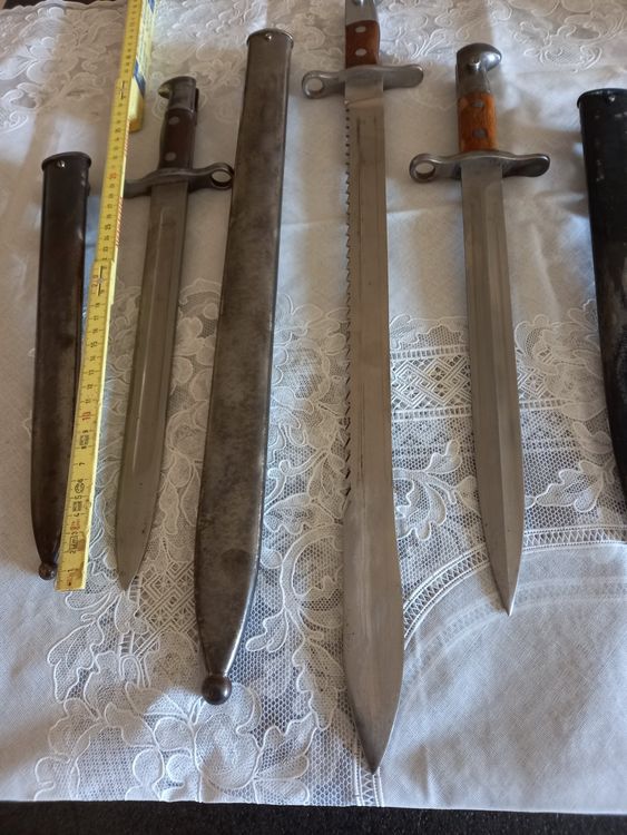 Lot baïonnettes CH 1889, 1914, 1931 | Kaufen auf Ricardo