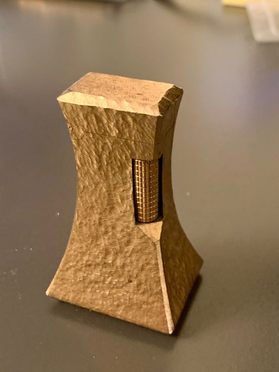 ACCENDINO DA TAVOLO DUNHILL PLACATO ORO, VINTAGE (Gebraucht) in Vacallo ...