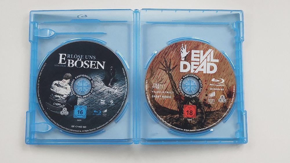 Blu-Ray Horror Doppel: Evil Dead + Erlöse uns vom Bösen (Gebraucht) in ...