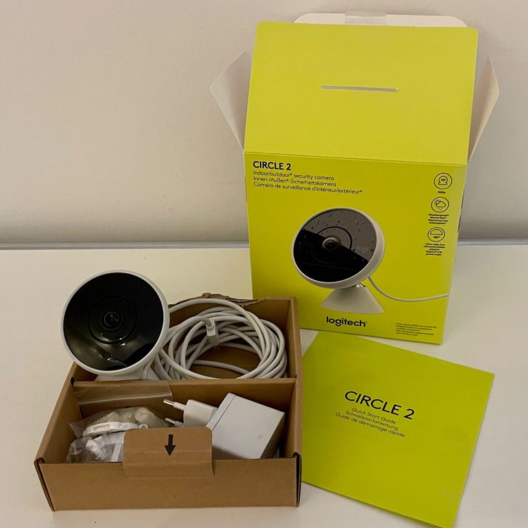 Circle 2 Logitech, Indoor/outdoor security camera (Gebraucht) in für ...