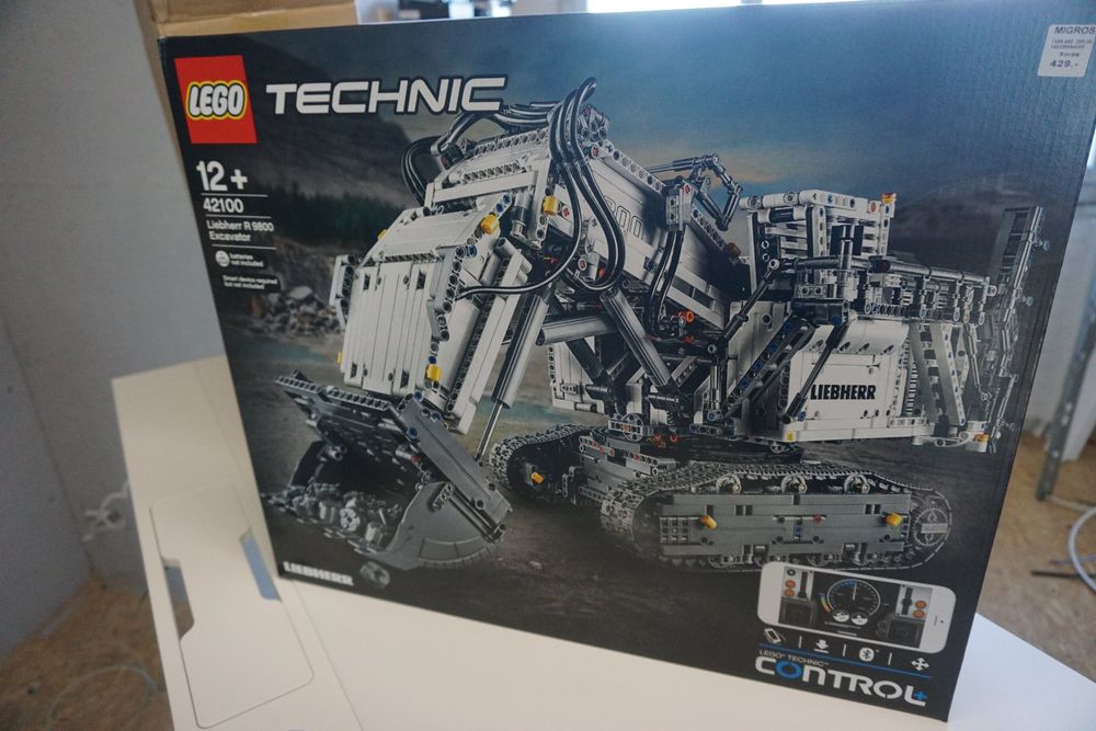 Lego 42100 Liebherr R9800, OVP inkl. Transportschachtel! (Neu und ...