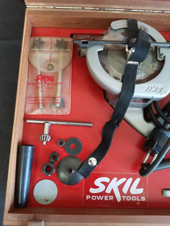 Vintage Skil Set, Powertool, Skil Koffer Set, Handkreissäge (Gebraucht ...