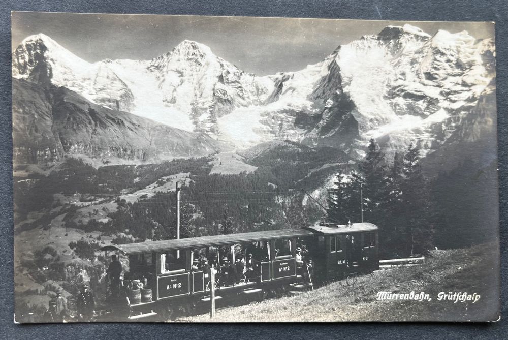 Mürrenbahn BLM bei Grütschalp/ Photo Gabler (Gebraucht) in Wabern für ...