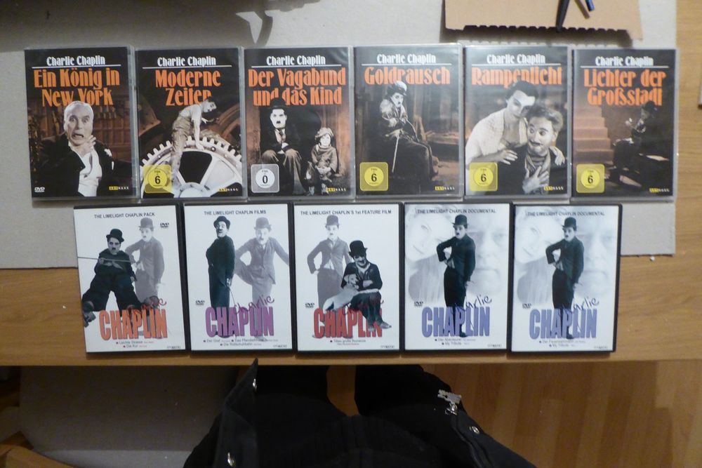 Lot DVDs Charlie Chaplin (Gebraucht) in Allschwil für CHF 25 – mit ...