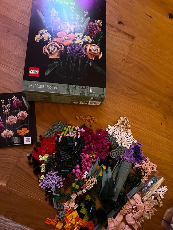 LEGO Creator Expert 10280 Flower Bouquet Botanical (Gebraucht) in Baar ...