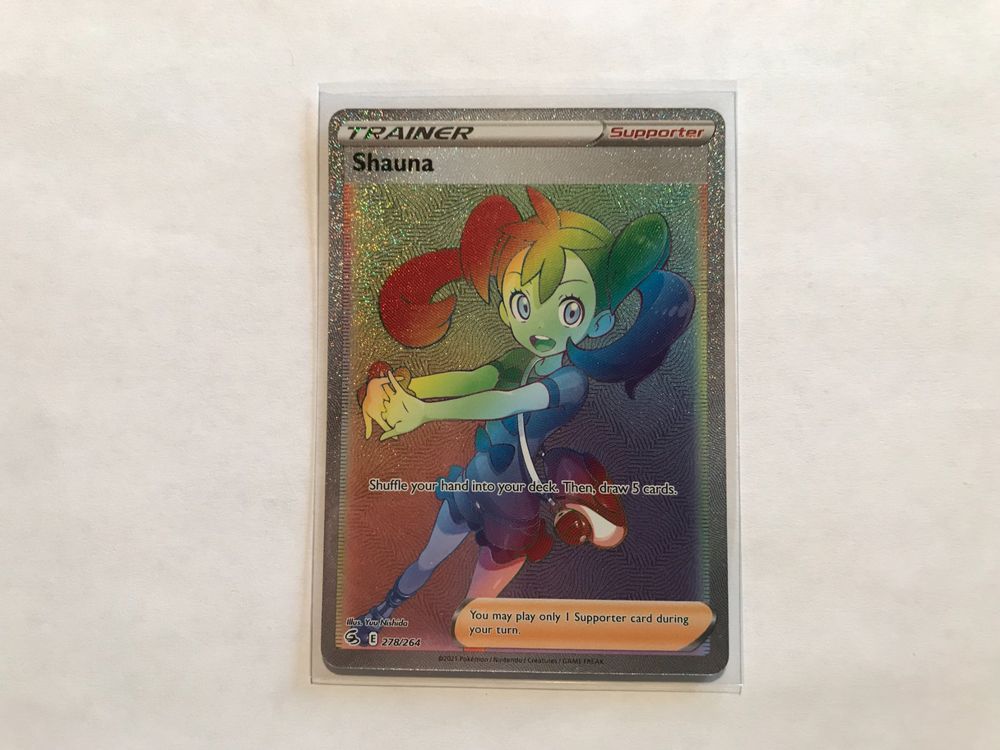 Trainer Shauna Rainbow Fusion Strike EN | Kaufen auf Ricardo