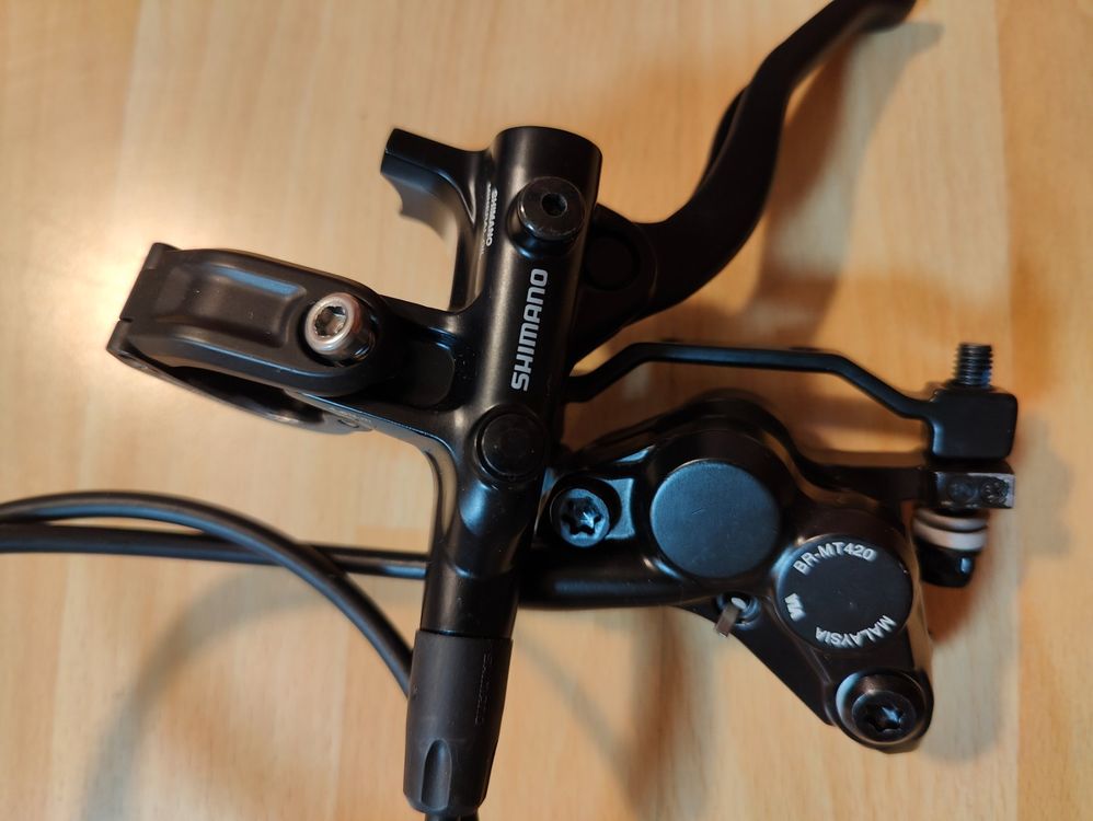 Shimano MT-420 4-Kolbenbremsen Set Disc NEU* (Gebraucht) in Ebikon für ...