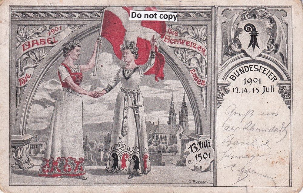 Basel BS - Bundesfeier 1501 - 1901 | Kaufen auf Ricardo