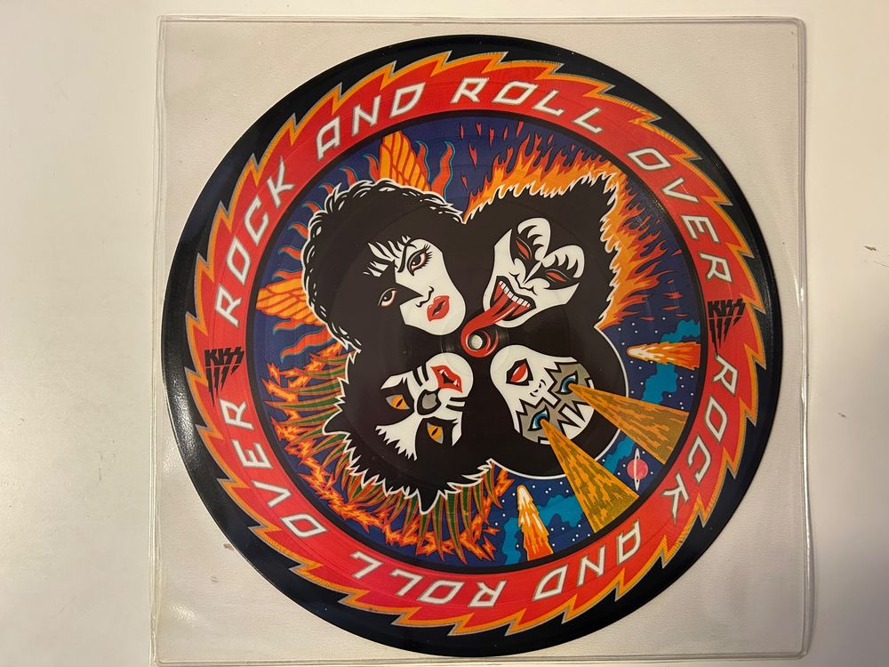 KISS - Rock And Roll Over Picture Disc LP - Selten! (Gebraucht) in ...