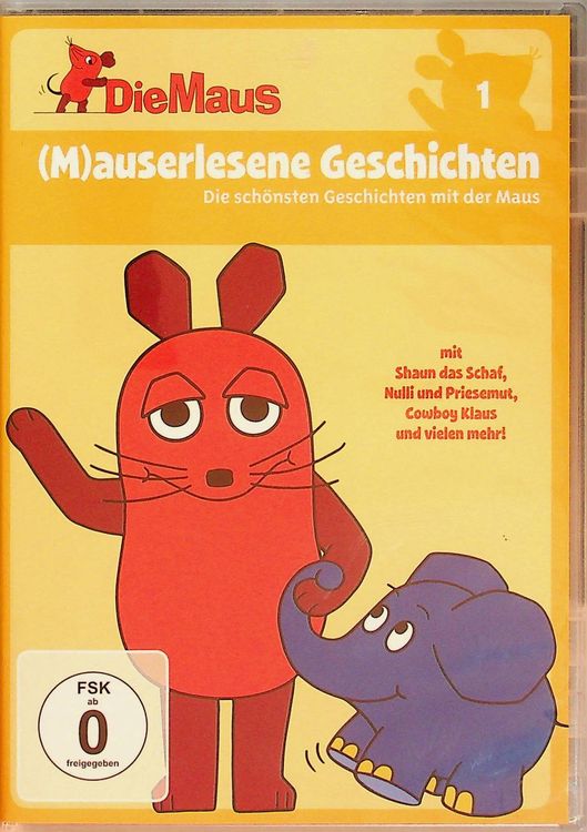DVD Die Maus 1 (M)auserlesene Geschichten (Gebraucht) in Reitnau für ...