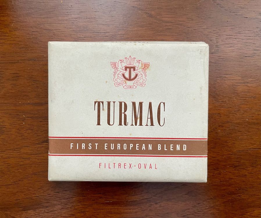 TURMAC filtrex oval Zigaretten Kartonschachtel Zürich (Gebraucht) in ...