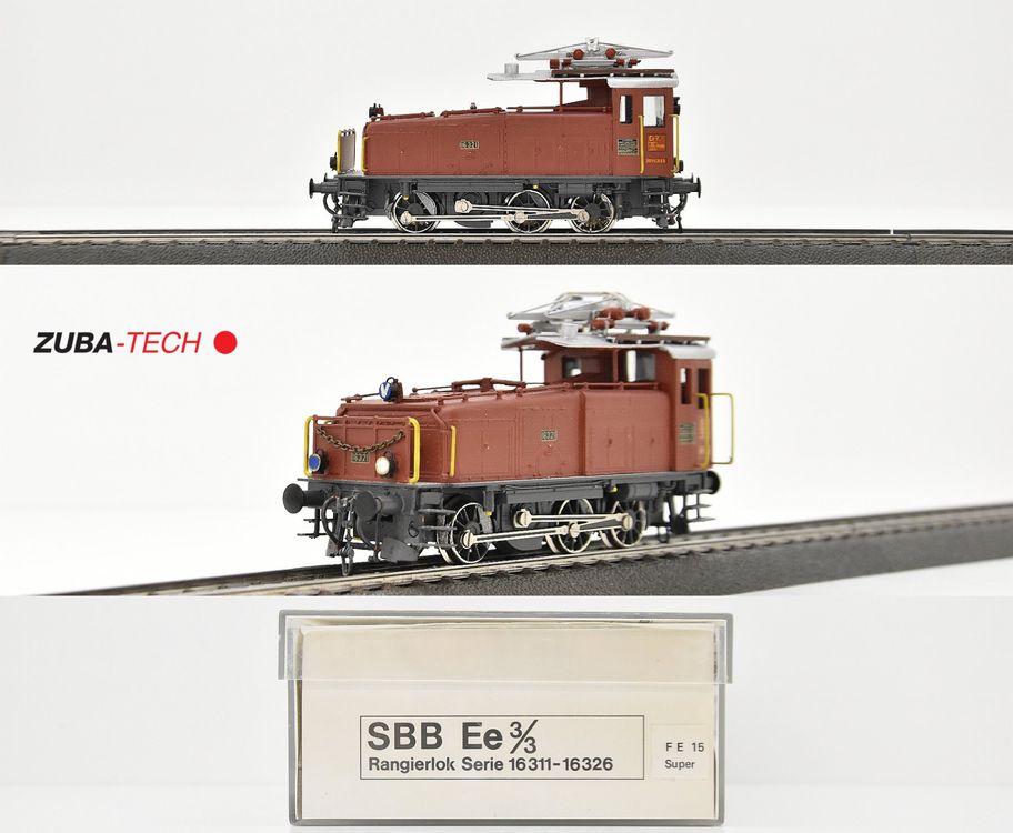 M+F E-Lok E-Lok Ee 3/3 der SBB H0 Messing, GS Analog mit OVP | Kaufen auf Ricardo