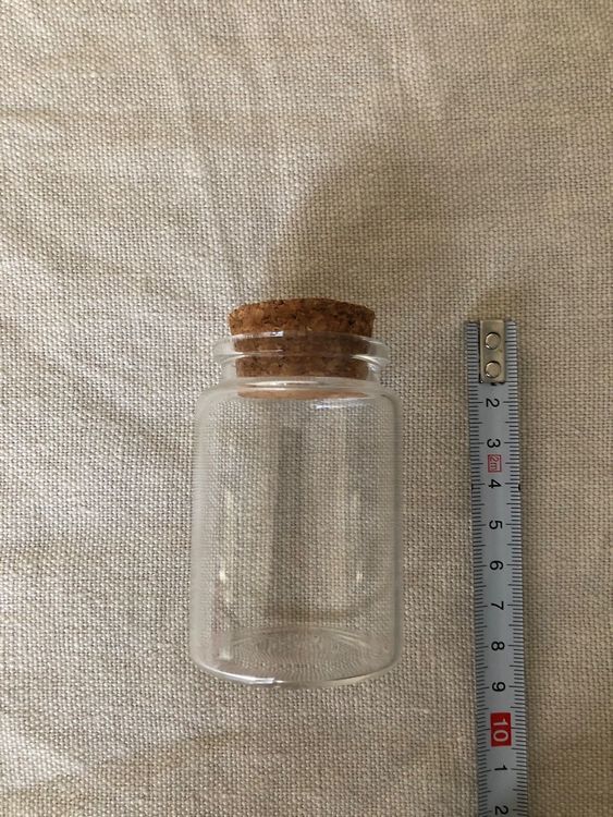 Vendo boccetta in vetro con tappo in sughero. (Neu und originalverpackt ...