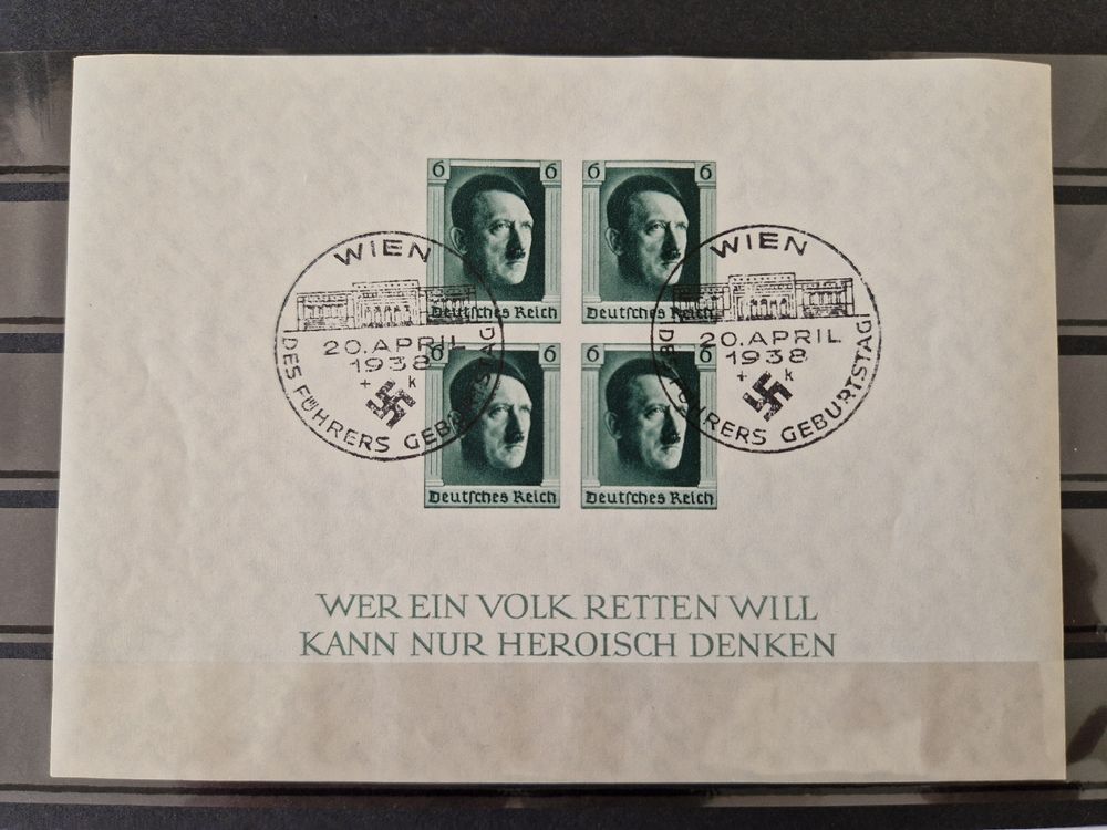 Adolf Hitler, Historische Propagandakarte, Deutsches Reich (Gebraucht ...