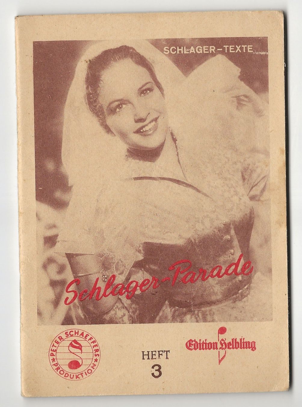 Schlager-Parade Edition Helbling 1953 Heft 3 ie (Gebraucht) in Aarau ...