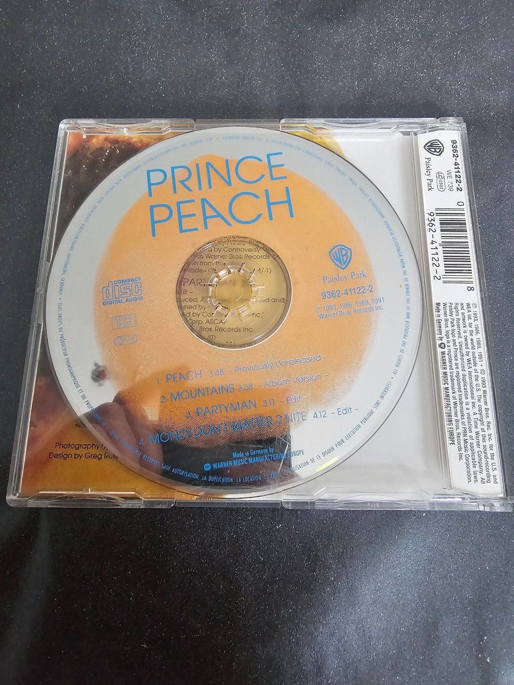 CD Single - Prince – Peach (1993) (Gebraucht) in Biberist für CHF 8 ...