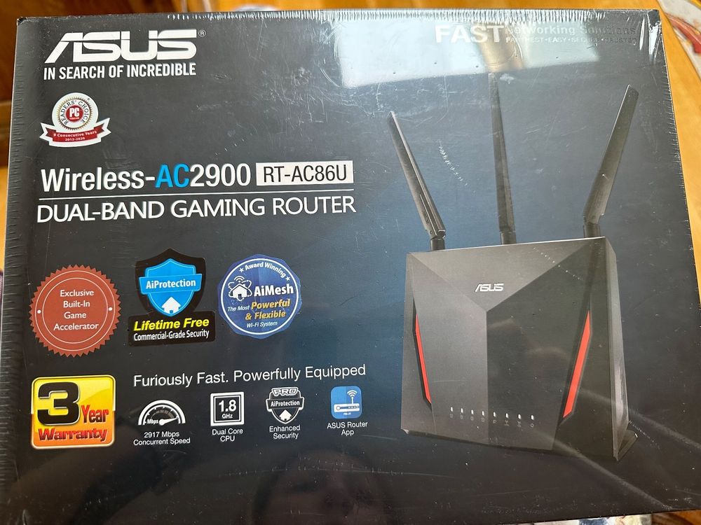 Router wlan asus (Neu und originalverpackt) in Tafers für CHF 100 – mit ...