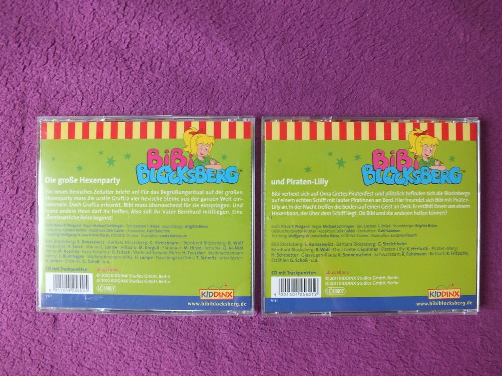 6 - Bibi Blocksberg - Hörspiel - CD´s (Gebraucht) in Müllheim Dorf für ...