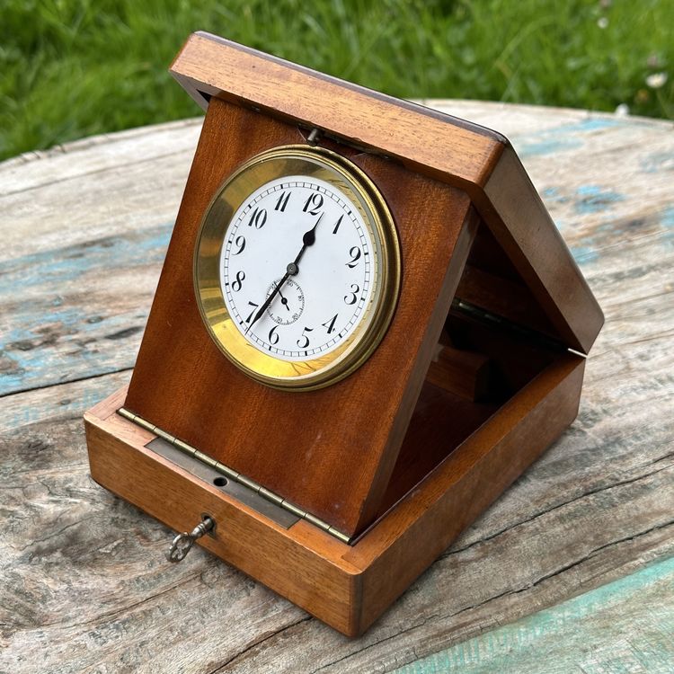 Vintage Desk Chronometer, High Grade Wolf Tooth Movement (Gebraucht) in ...