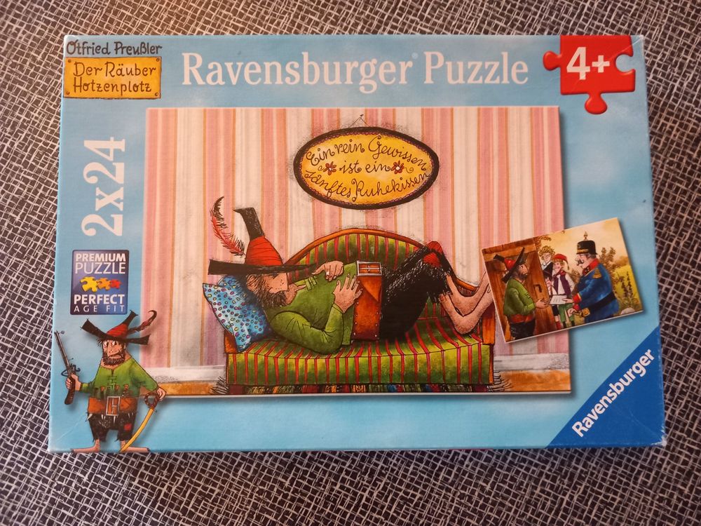 Ravensburger Puzzle "Räuber Hotzenplotz" 2x24 Teile | Kaufen auf Ricardo