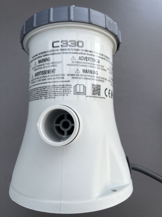 Intex C330 Filterpumpe - Sauberes Poolwasser im Sommer! (Neu und ...
