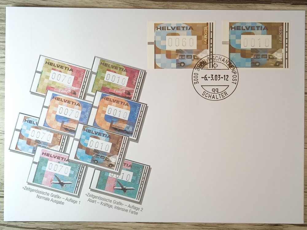 TR51 Enveloppe + Timbre Suisse 2003 (Gebraucht) in Cousset für CHF 0.6 – mit Lieferung auf ...