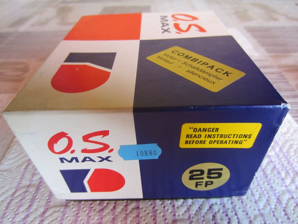 OS MAX 25 FP, neuwertiger Nitromotor (D'occasion) à Bachenbülach pour CHF 84 – avec livraison ...