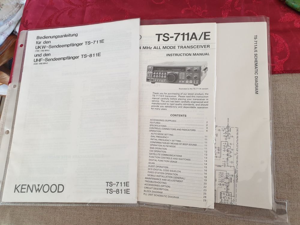 KENWOOD TS-711E 144 MHz All Mode Transceiver (Gebraucht) in Bottmingen ...